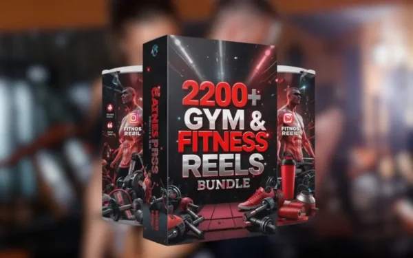 2000+ Gym & Fitness Reels: Social Media Content – Netbrux